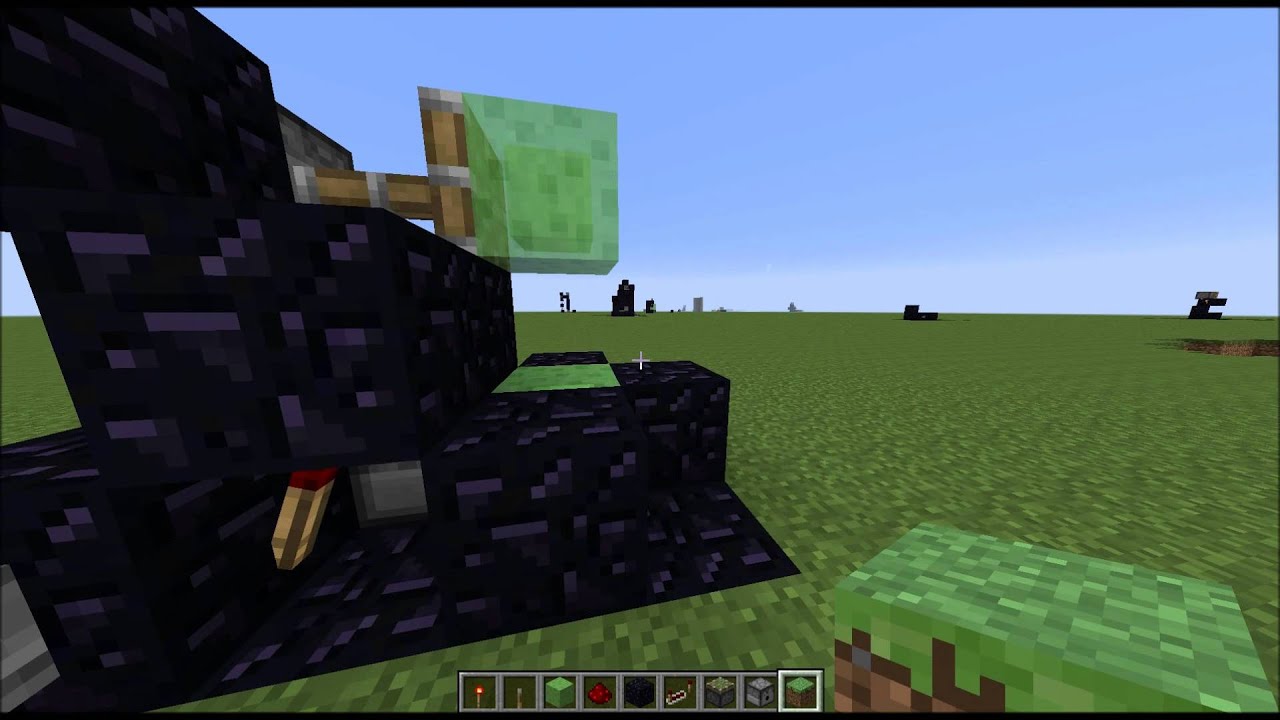 Slime Block TNT Cannon - Snapshot 14w19a or Later - YouTube