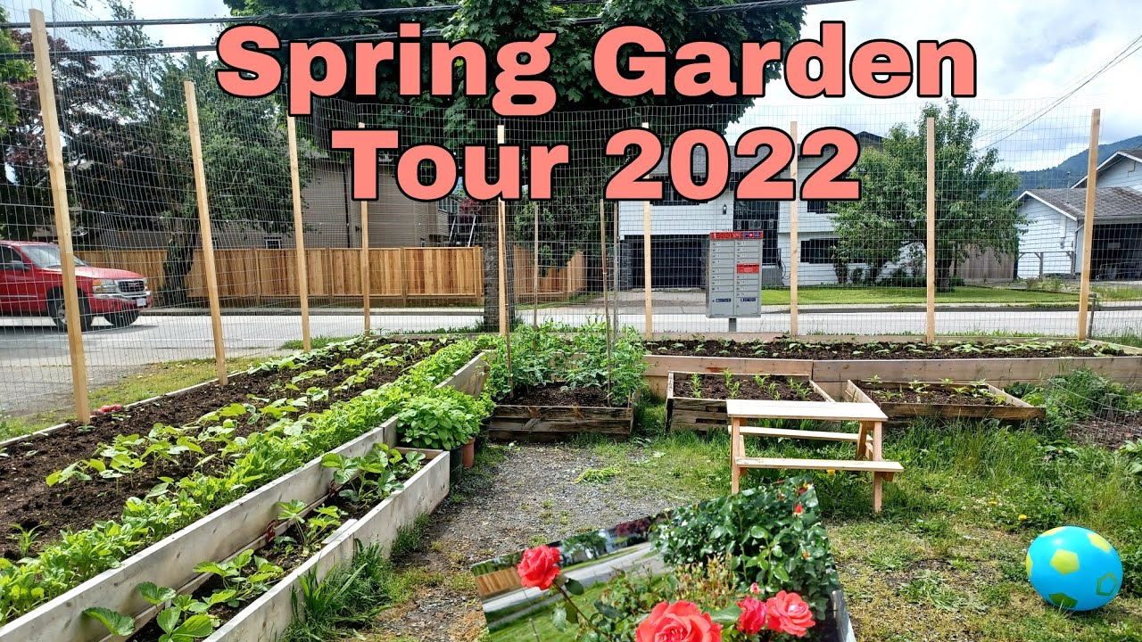 Spring Garden Tour June 2022 - YouTube