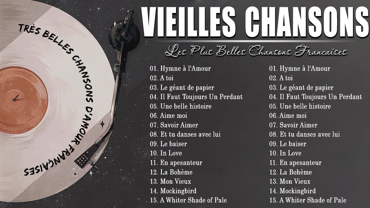 Chansons Françaises 💘 Nostalgie Francaise 💘 Vieilles Musique Françaises ...