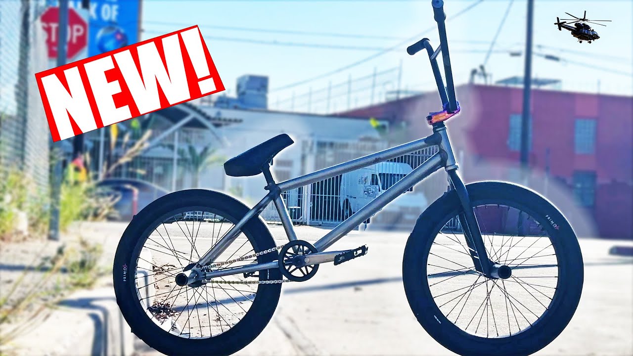FIRST RIDE ON MY NEW BMX BIKE! - YouTube