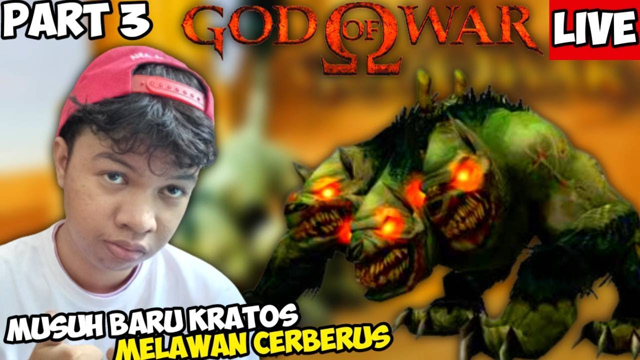 MUSUH BARU KRATOS CERBERUS - GOD OF WAR 1 PS2 INDONESIA PART 3 - YouTube