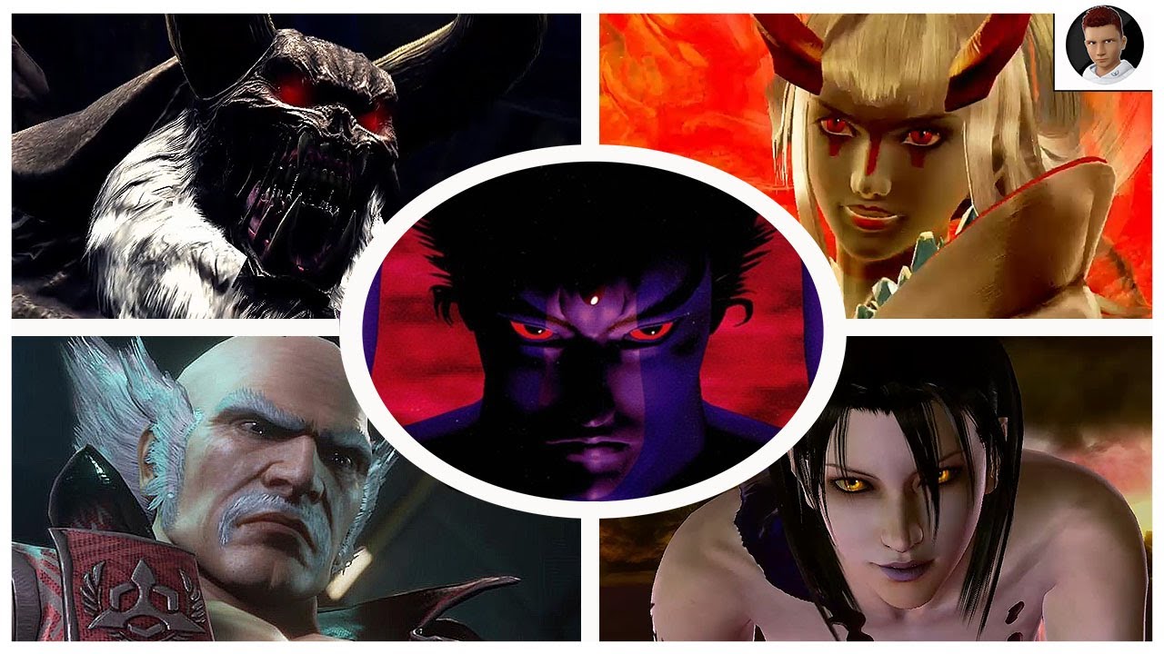 Evolution of All Tekken Bosses (ARCADE MODE | 1994-2024) - YouTube