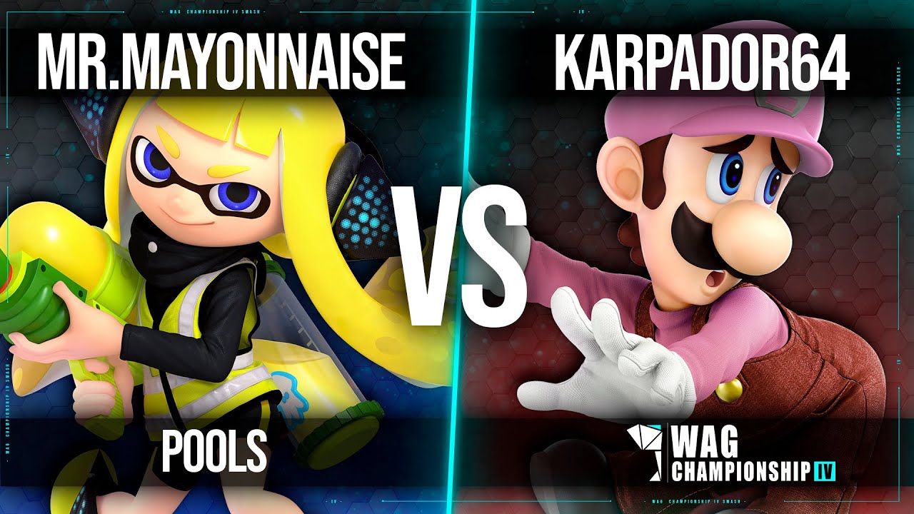 WAG Championship IV | Pools - Mr.Mayonnaise Vs. Karpador64 | SSBU ...
