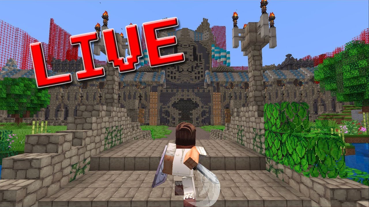 LIVE Minecraft Build Session (ChronoCraft) - YouTube