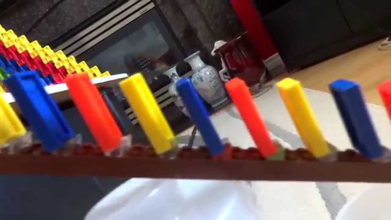 It Works! - New Lego Staircase - YouTube