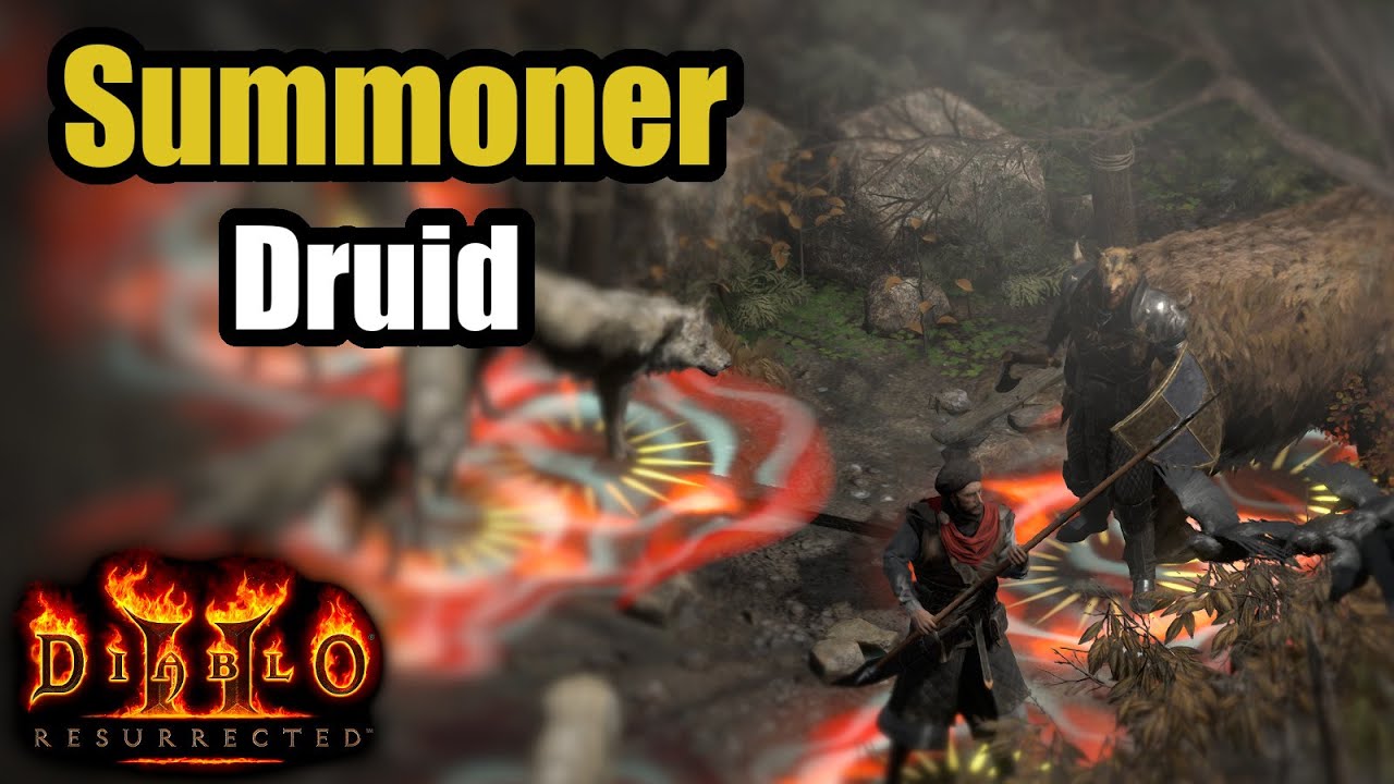 Endgame Summoner Druid - Players 8 viable? - Diablo 2 Resurrected - YouTube