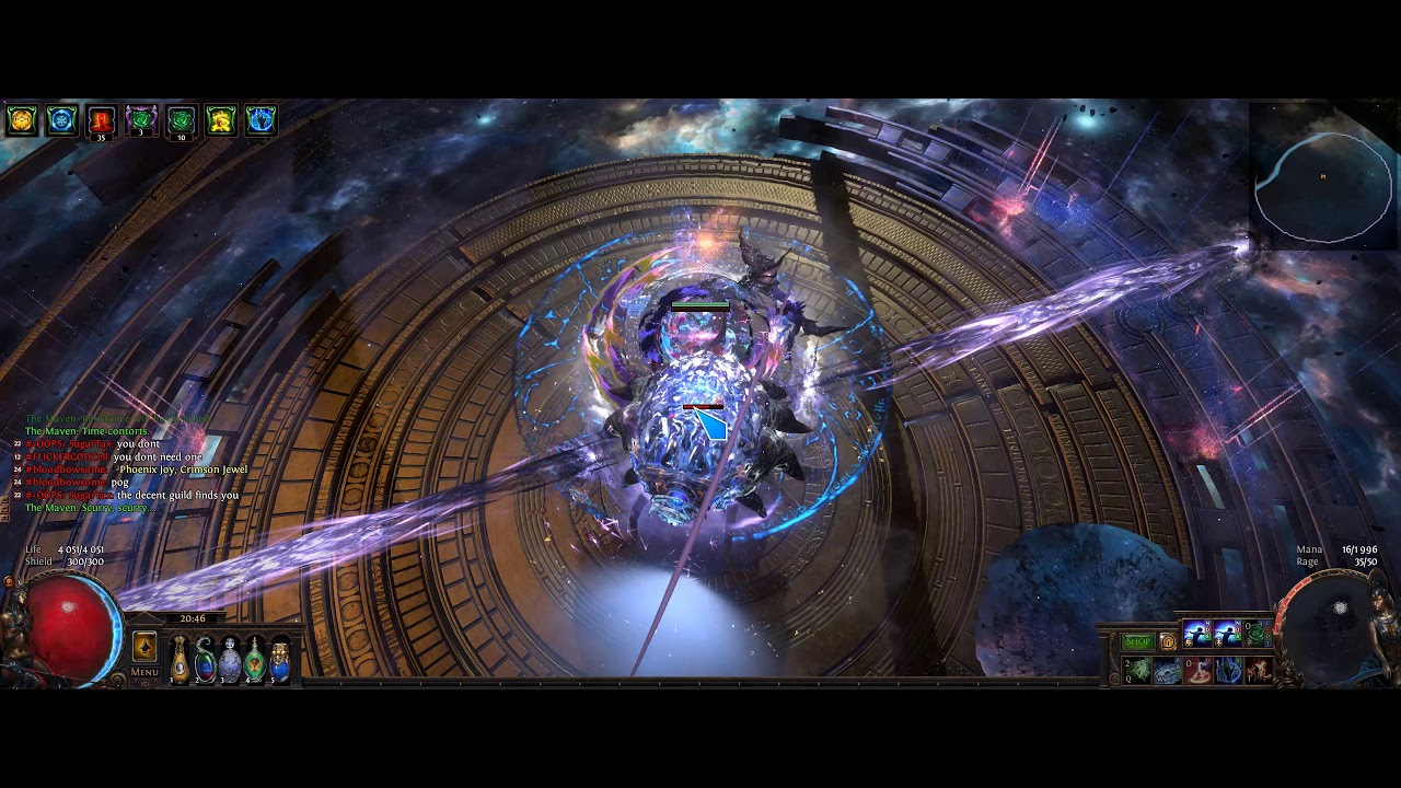 Path of Exile Pathfinder Cold BV VS Maven - YouTube