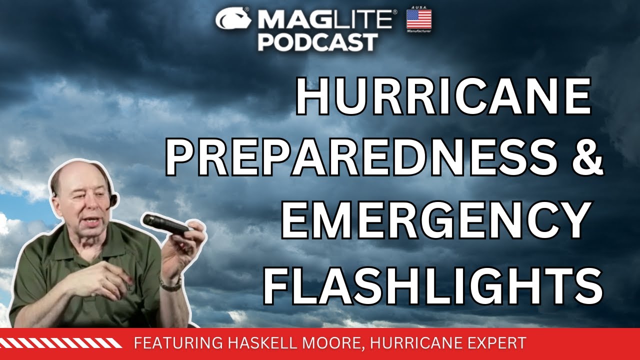 Haskell Moore Discusses Hurricane Preparedness & Emergency Flashlights ...