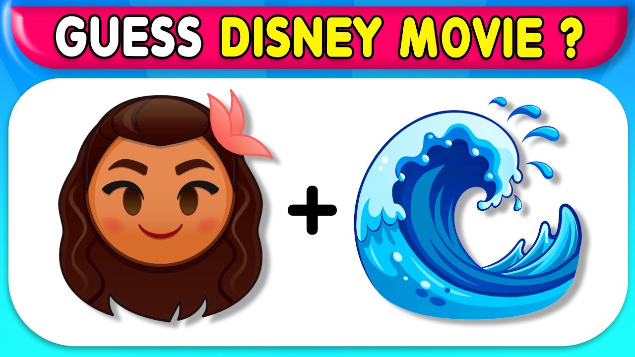 🔥 Guess 150 Movie in Disney & Pixar Movies by Emojis | Moana 2, Inside ...
