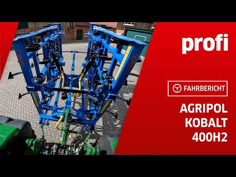 Einer von vielen: Federzinkengrubber Agripol Kobalt 400H2 | profi #Fahrbericht