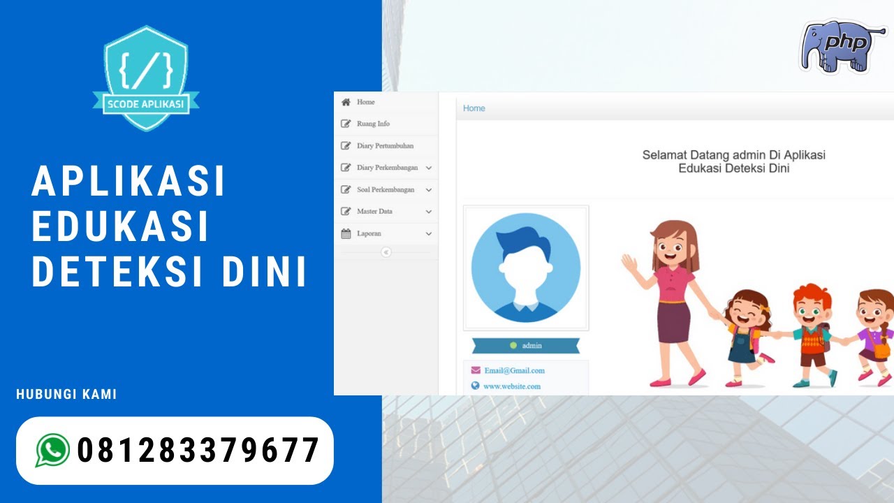Source Code Aplikasi Edukasi Deteksi Dini Peningkatan Keterampilan Guru PAUD Berbasis Web - YouTube