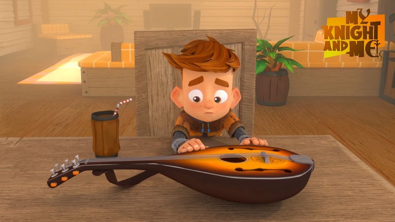 Bad Bad Mandolin | My Knight and Me | 65' Compilation | Cartoon for Kids - YouTube