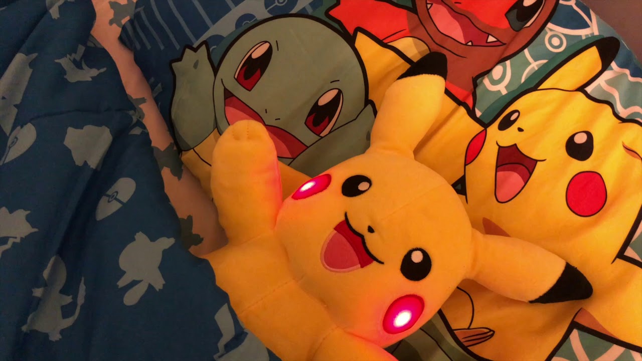 Good Night Pikachu! Rock A Bye Baby song! - YouTube