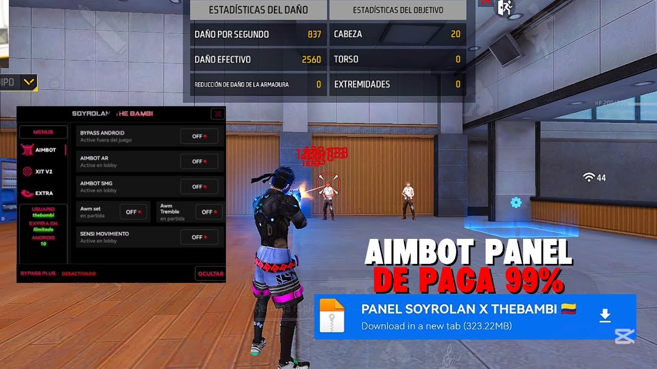 AIMBOT PANEL 100% 🔥 PARA CUENTAS PRINCIPALES 🔥 SIN RIESGOS DE BANEO 🔗 LINK DIRECTO - YouTube