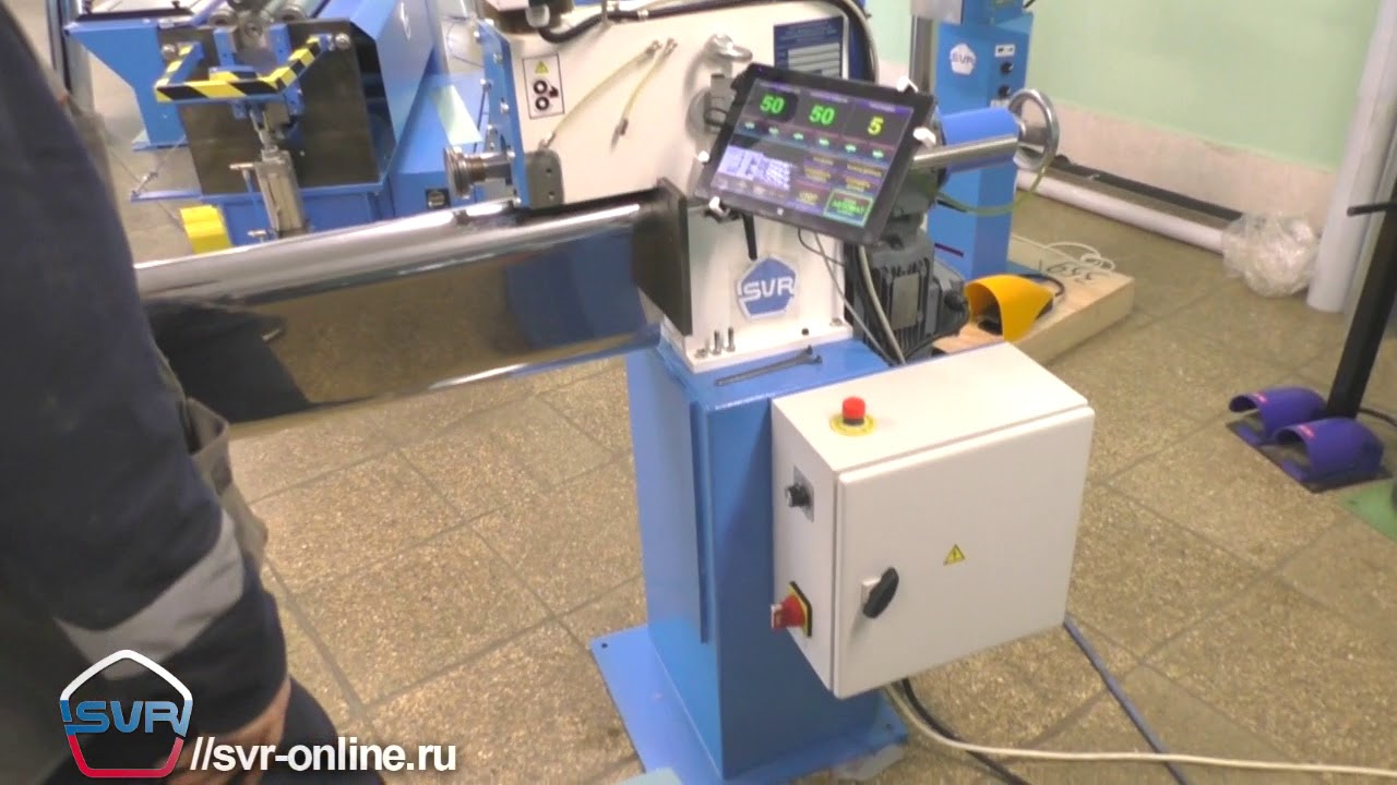 Roto Former ZM-63-EP (SVR) - зиговочный станок - YouTube