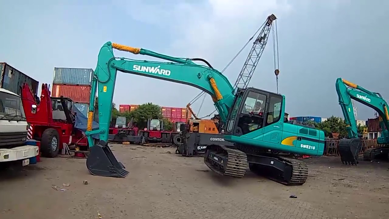 Sunward SWE210 Demo by Goal Win Machinery Indonesia part 2 - YouTube