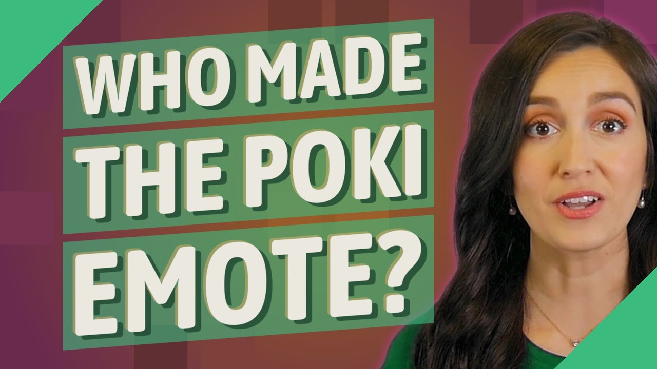 Who made the POKI emote? - YouTube