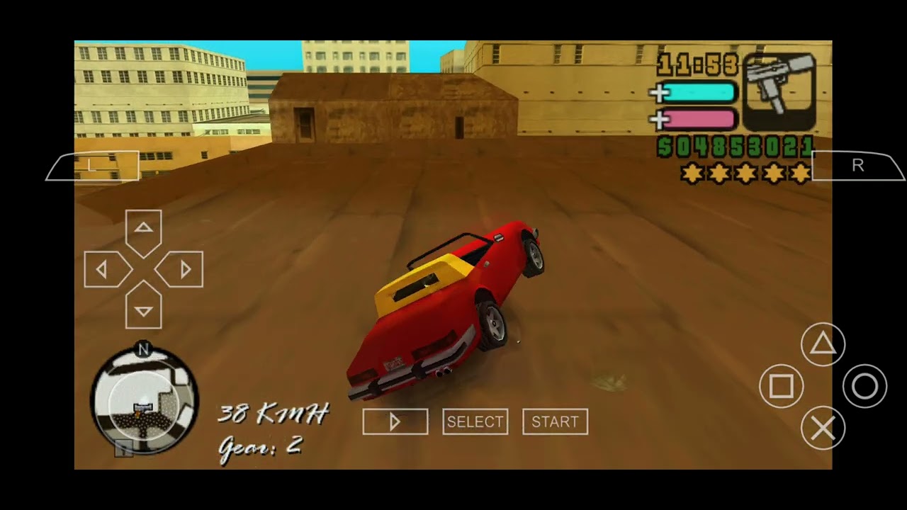 GTA VCS flying car rotation with Reni's comet - YouTube