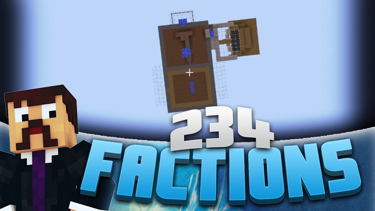 Minecraft Factions #234 - HUGE SKY FORT! (Minecraft Raiding) - YouTube
