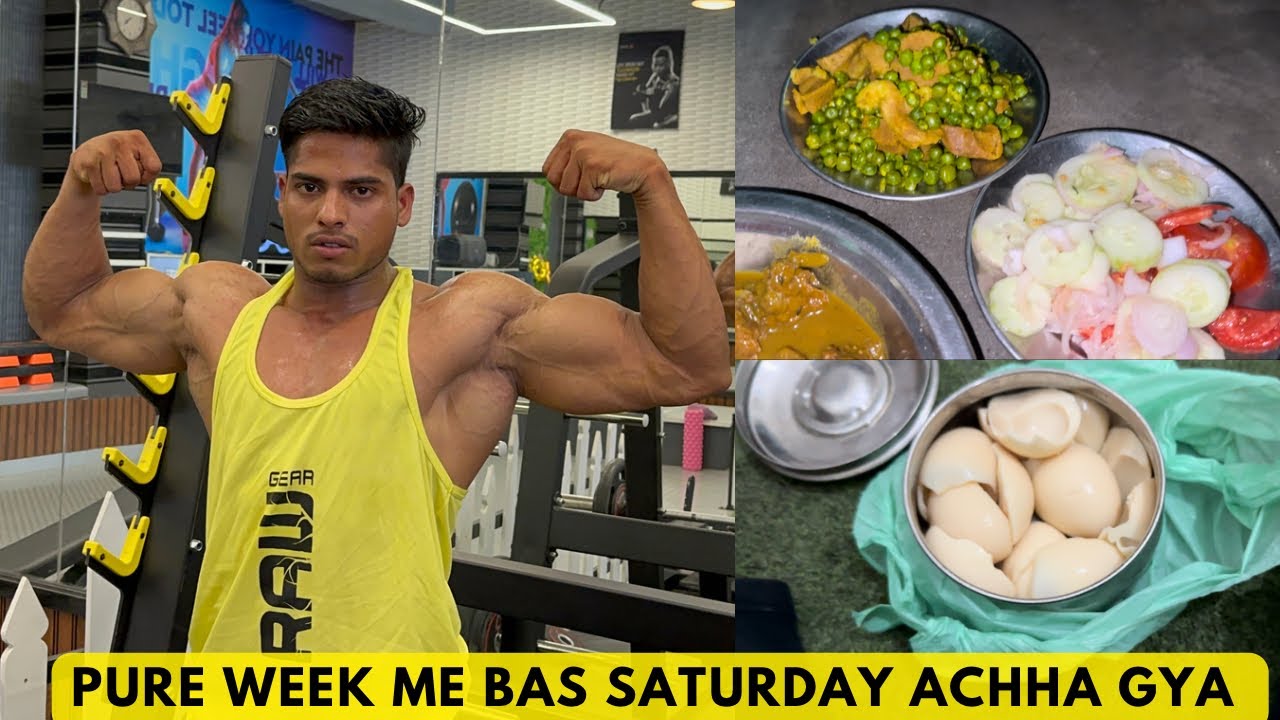 pure week me bs ek din achha gya gya saturday | size kam to nhi ho gya ...