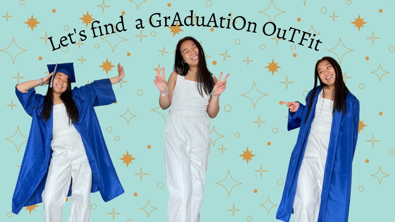 Finding my Graduation fit 2021 - YouTube