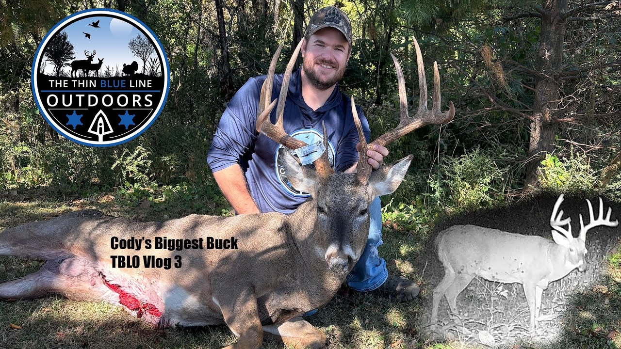 Giant Buck Falls! Self-Filmed From a Tree Saddle. TBLO Vlog 3 - YouTube