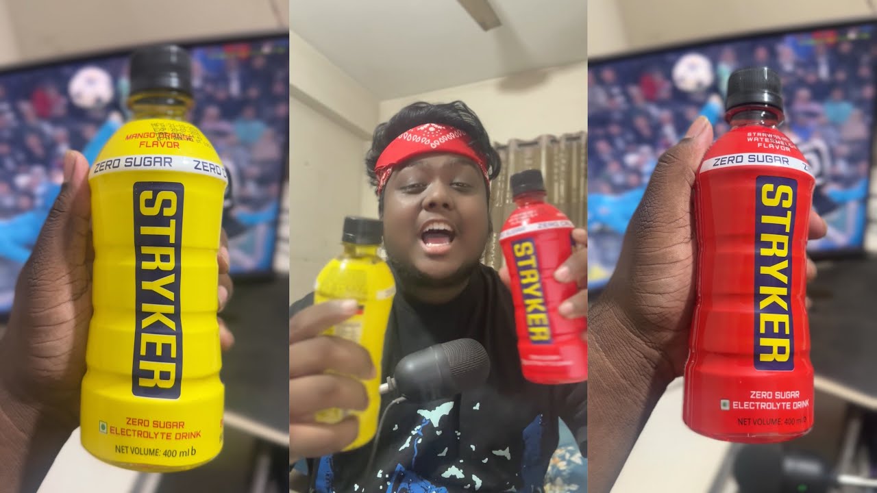 Stryker Electrolyte drink honest review ( FIRST BANGLADESHI ZERO SUGAR DRINK ) @stevelooong ...