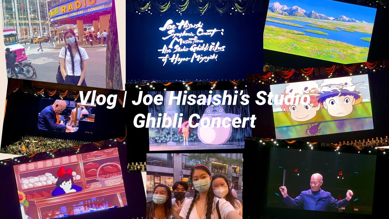 VLOG 1 | Joe Hisaishi’s Studio Ghibli Concert🎼 - YouTube
