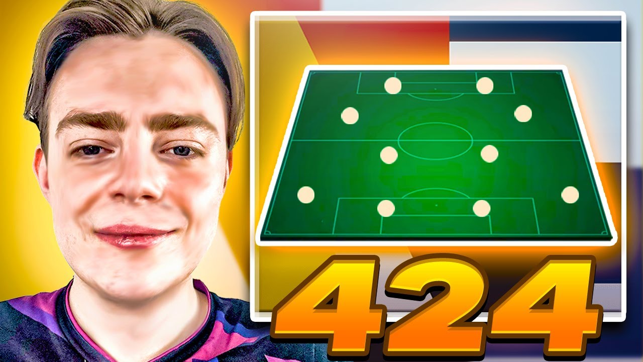 The 424 is COLD in FC24 🥶🌴 Best Custom Tactics & Formation - YouTube