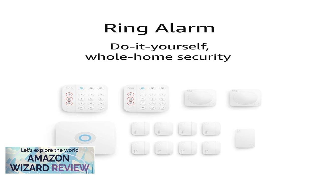Ring Alarm 14-Piece Kit home security system with 30-day free Ring ...