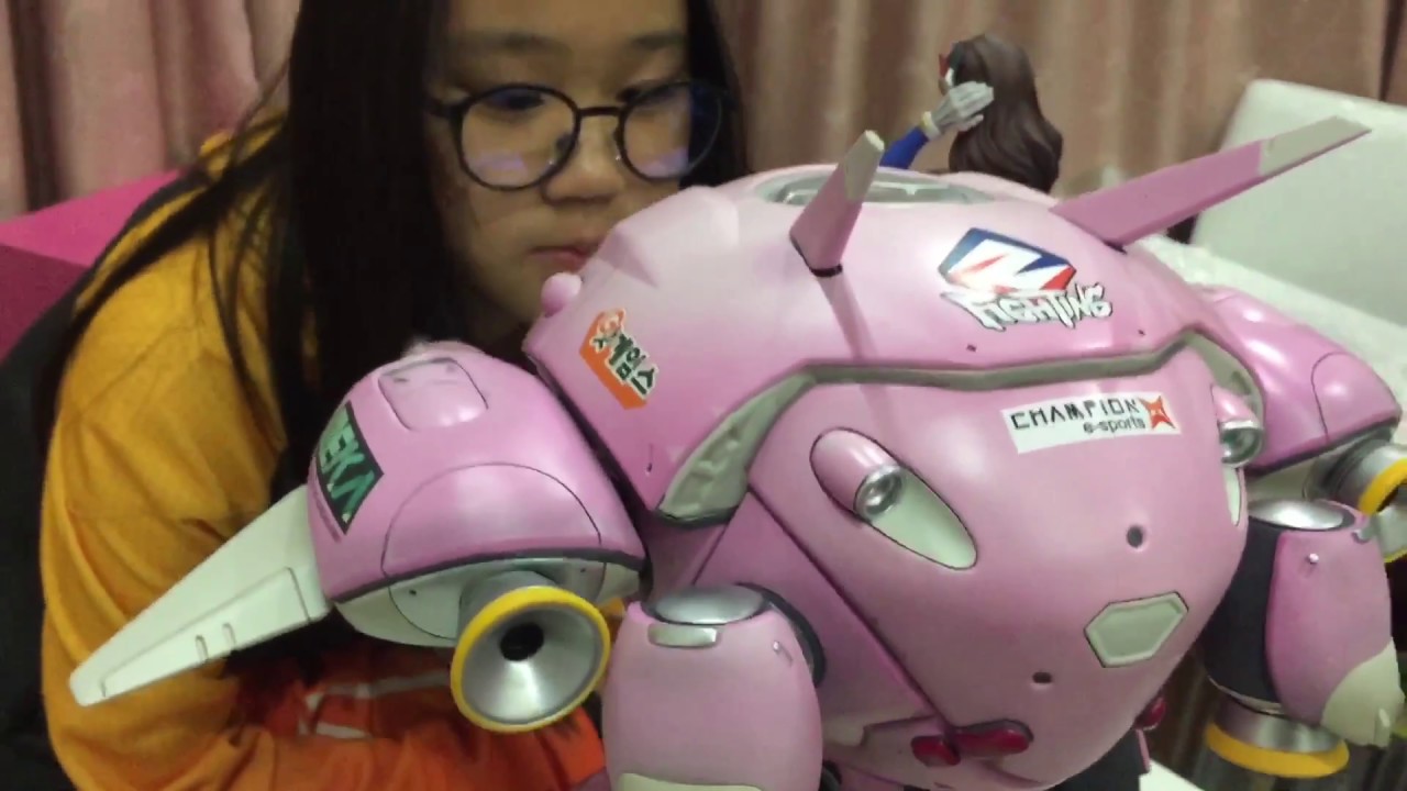 AcareToys(reviewHD) Overwatch D Va statue 1/6 - YouTube