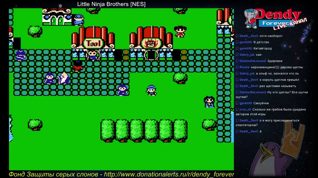 [DF Stream] Little Ninja Brothers (NES) - Coop by Transistor & Green ...