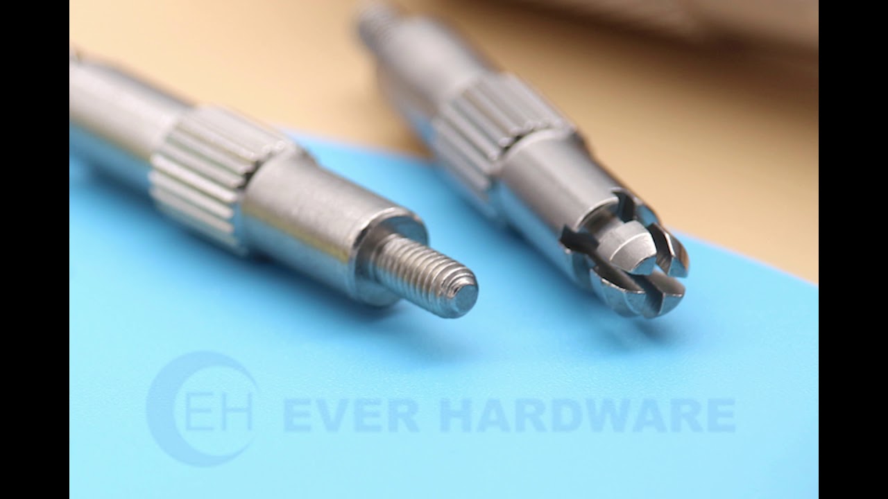 Precision Fasteners Spring Loaded Nylon Internal External Threaded ...