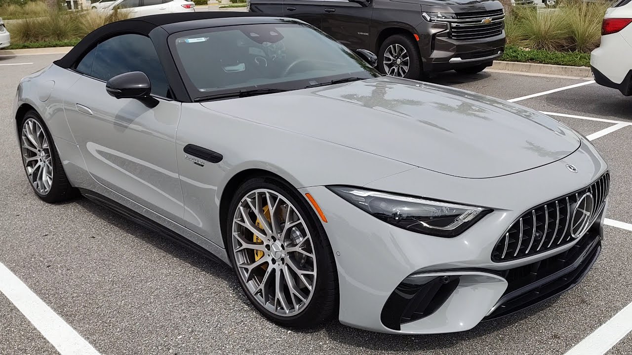MERCEDES-BENZ AMG SL55 V8 BiTurbo 4Matic. Gray lightning appeared on US ...