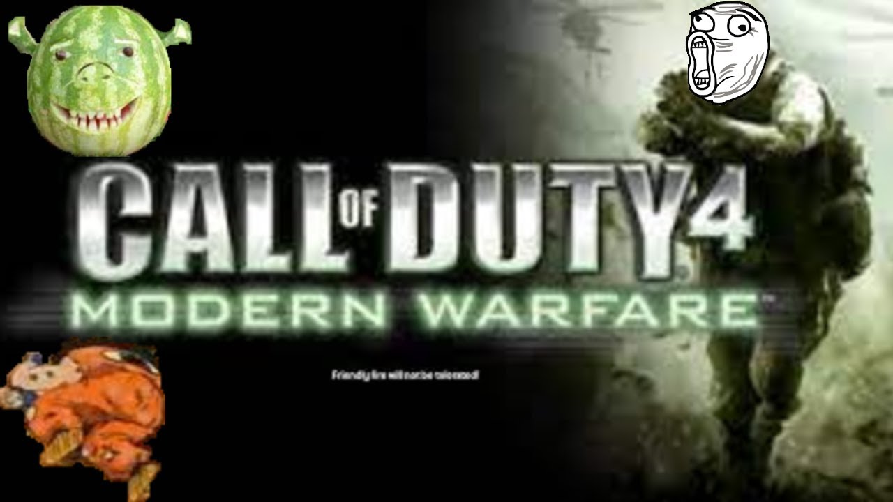 CoD 4, but Friendly Fire is Enabled - YouTube