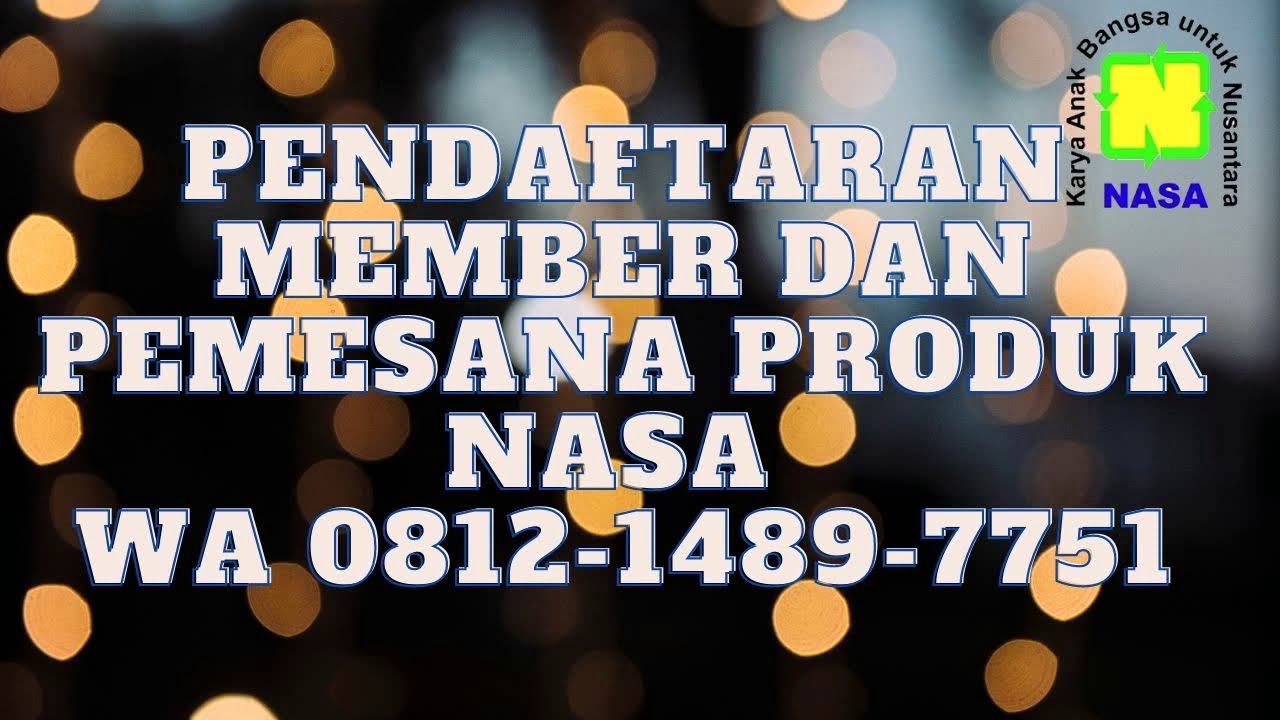 Agen Quwless Nasa Kota Bandung Jawa Barat 0812 1489 7751 - YouTube