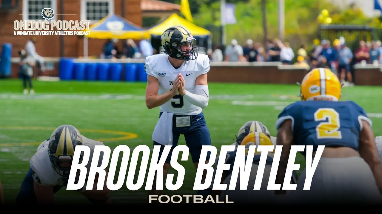 Brooks Bentley Talks Leading Wingate Football: From Backup to Starting ...