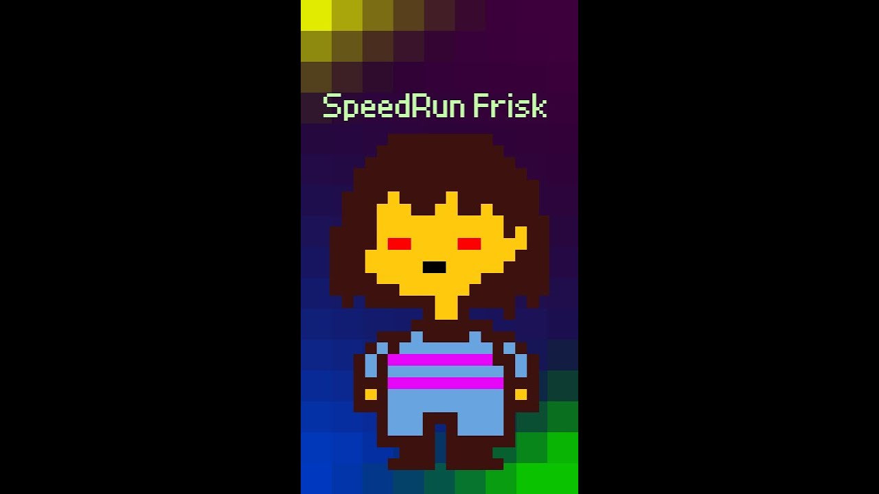 SpeedRun Frisk Pt.1 | Undertale animation - YouTube
