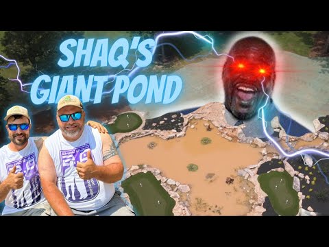 SHAQ'S IN LOVE with His New Pond! The Water Is Clear! - YouTube