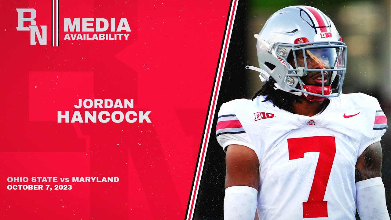 Ohio State CB Jordan Hancock Says His Confidence is Through the Roof ...