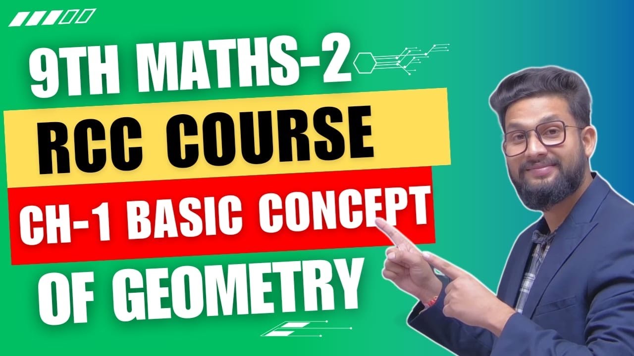 9th Maths 2 Revision Crash Course | Chapter 1 | Basic Concept of Geometry | Maharashtra Board ...