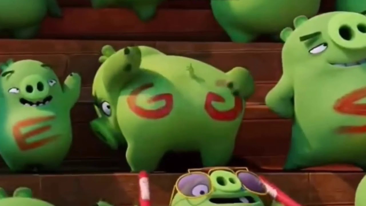 The Angry birds movie: Pig booty - YouTube