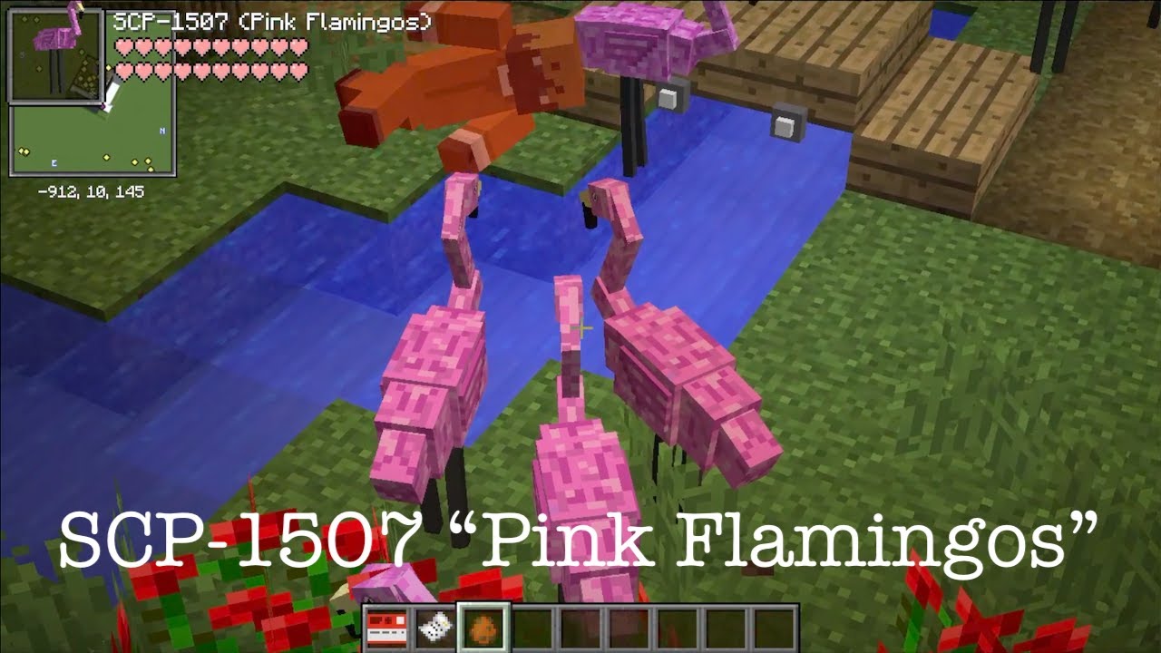 SCP-1507 "Pink Flamingos" | SCP: Lockdown (Minecraft 1.12.2) - YouTube