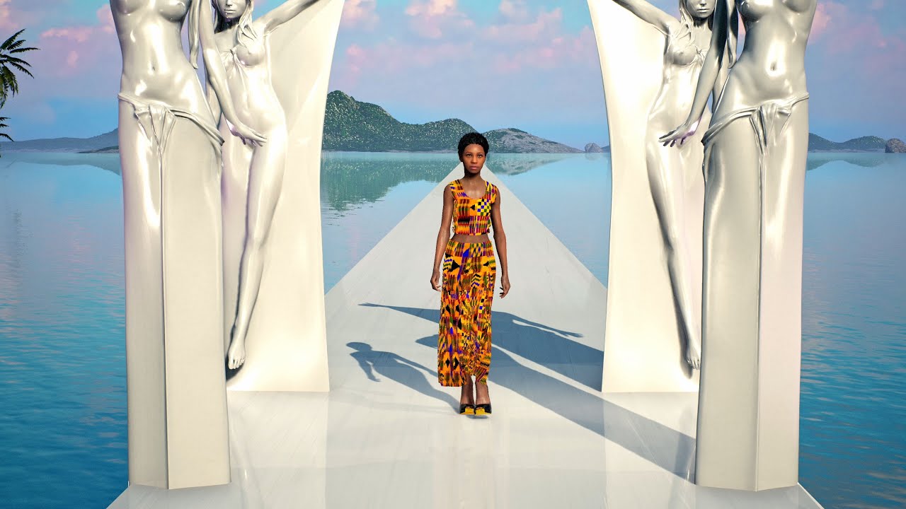 Unreal Engine Afro Metahuman showcase with cloth simulation - YouTube