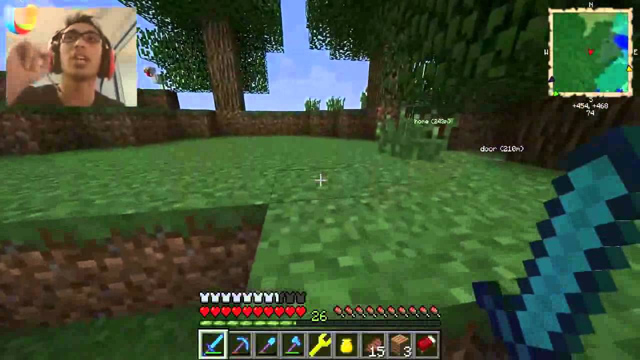 ماين كرافت البحث عن الكنز !! #18 18# Minecraft FTB d7oomy999 - YouTube