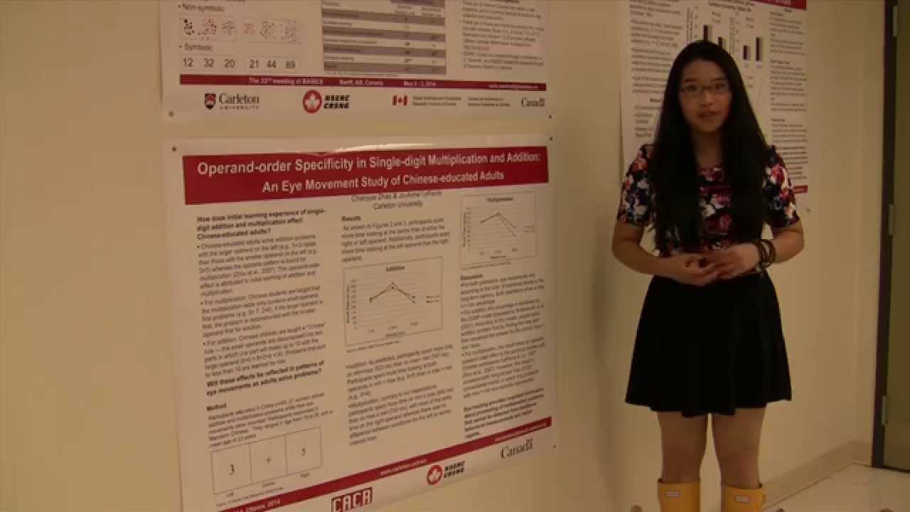 Chaoyue Zhao - Effects of Operand Order on Eye-tracking - YouTube