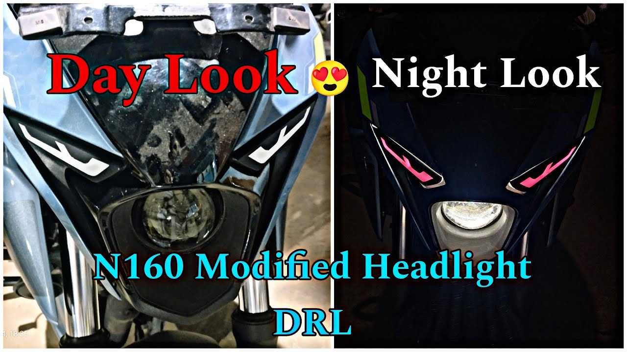 Pulsar N160 Headlight Modified || Pulsar N160 Modified 2024 || Modified ...