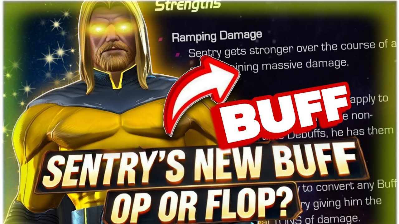 SENTRY BUFF Breakdown - December Update | Marvel Contest of Champions ...