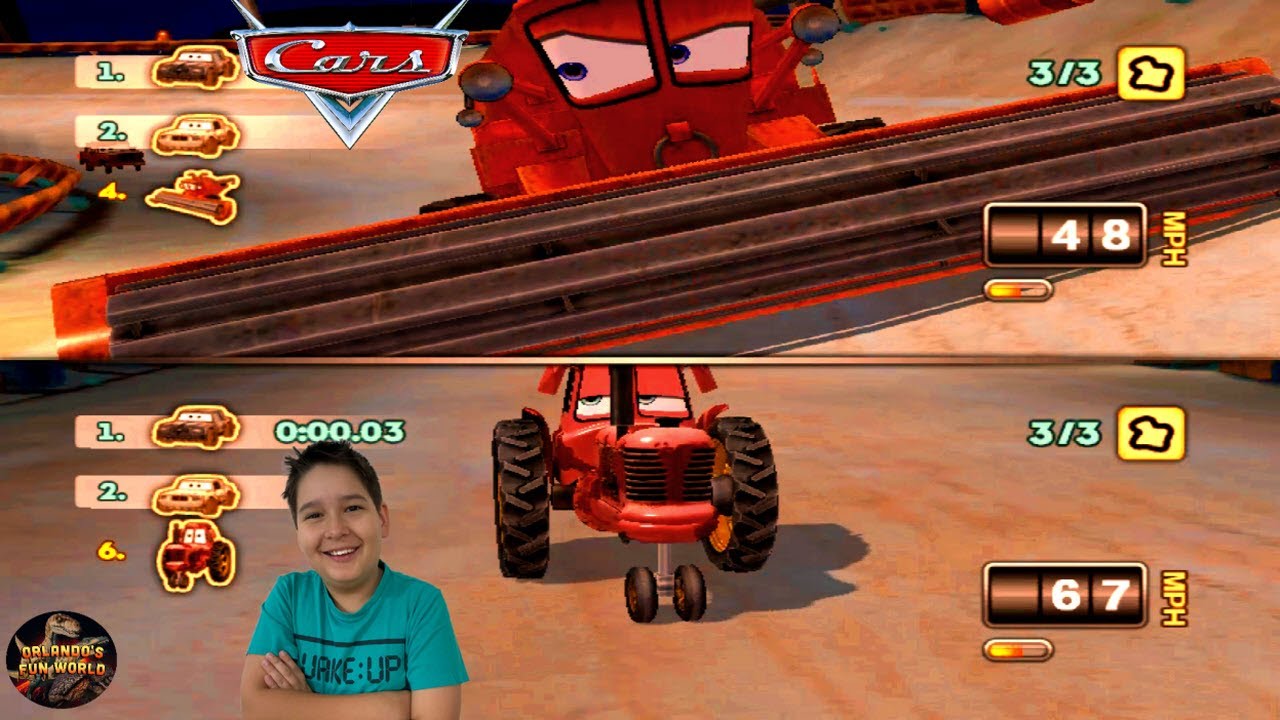 DISNEY PIXAR CARS MATER-NATIONAL PC GAMEPLAY - RUST BUCKET DERBY ...