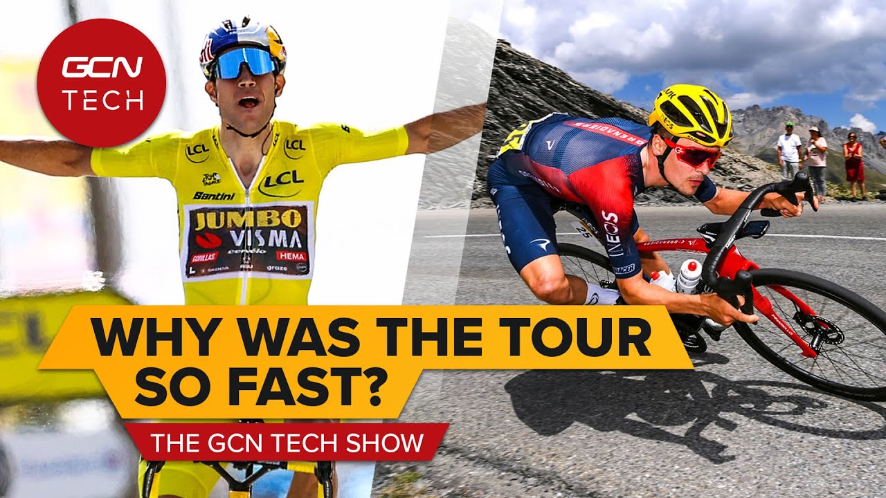 Why This Year’s Tour De France Was The Fastest Ever | GCN Tech Show Ep ...